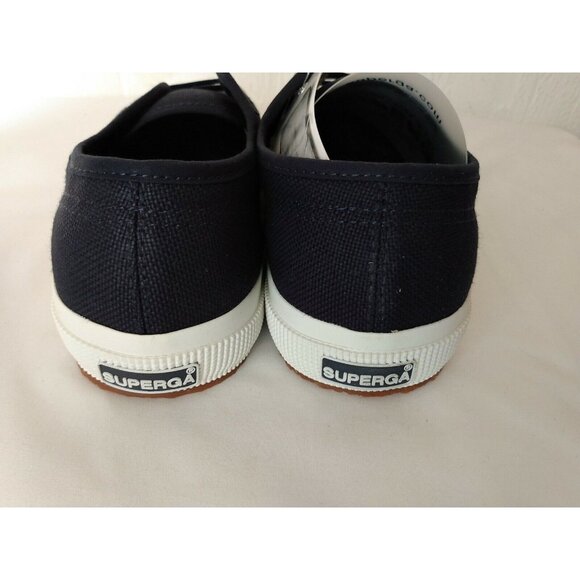 Superga | Shoes | New Superga 275 Cotu Classic Navy White Lace Up ...
